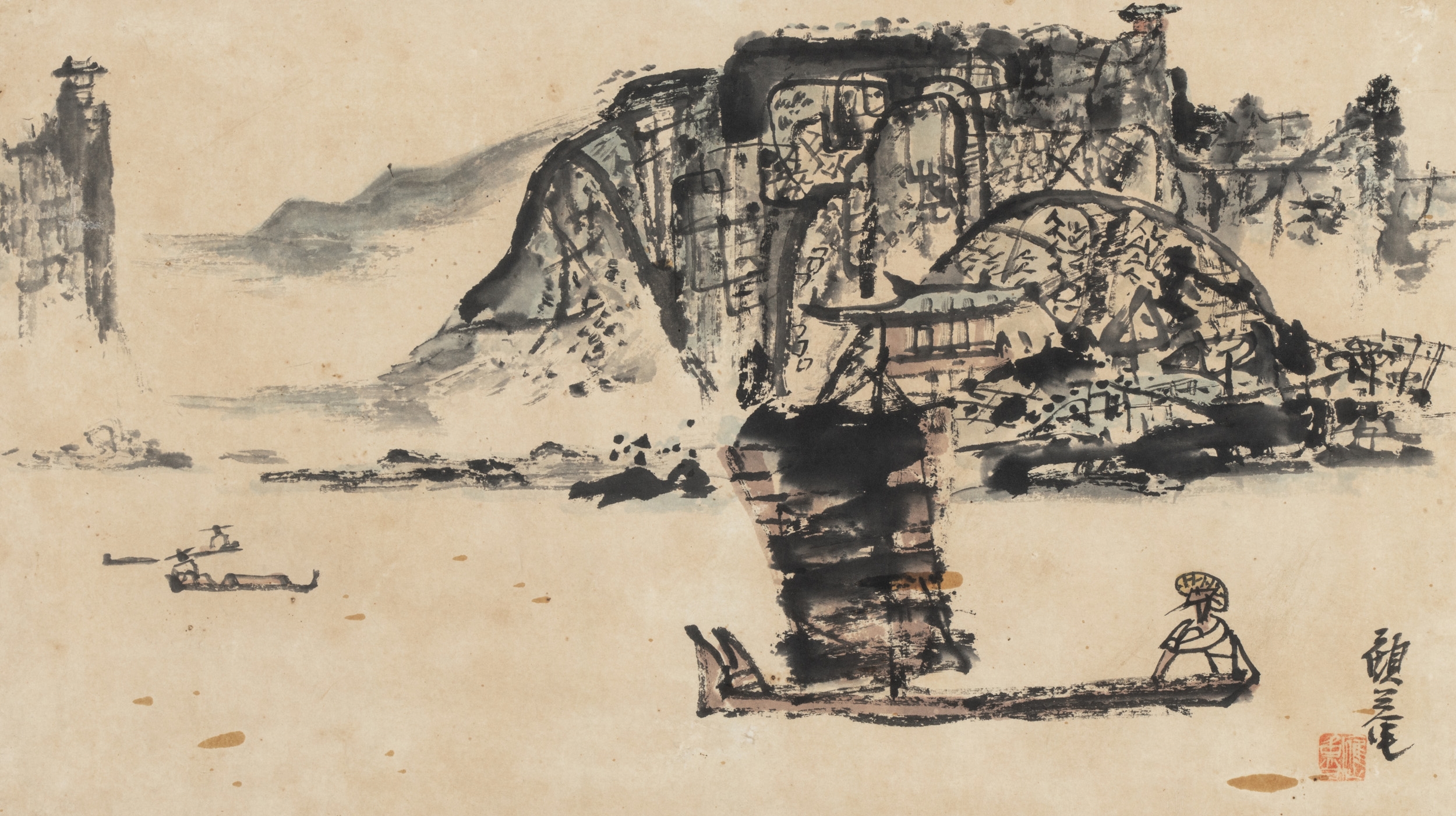 Lee Ungno | 풍경 風景 | MutualArt