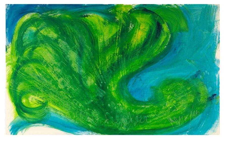 Jean Messagier | Printemps à déplisser, c. (Circa 1989) | MutualArt