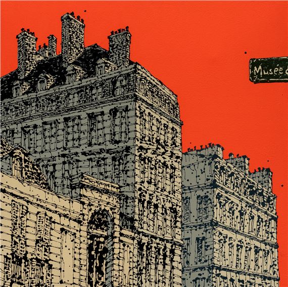 Lee Yerim | Corner Building in Paris : The Other Side (2020) | MutualArt