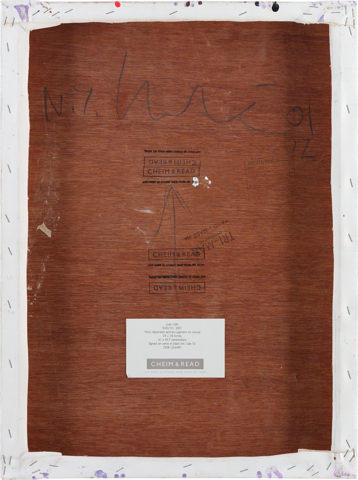 Juan Uslé | SVELTO 2001 (2001 - 2002) | MutualArt