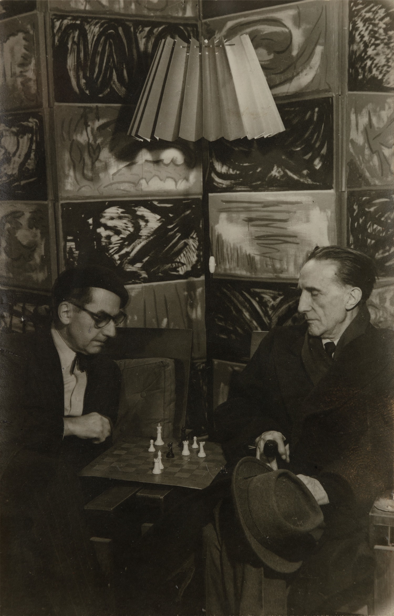 Man Ray | Marcel Duchamp and Man Ray, Paris (1956) | MutualArt
