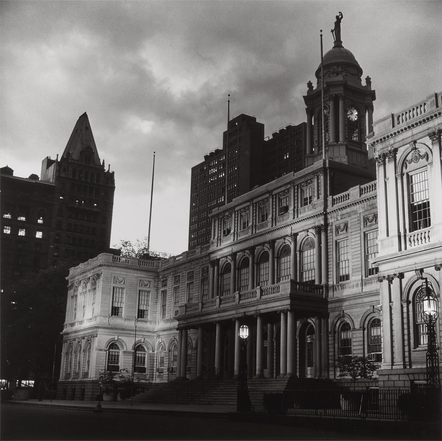 Peter Hujar | City Hall at Night (1976) | MutualArt