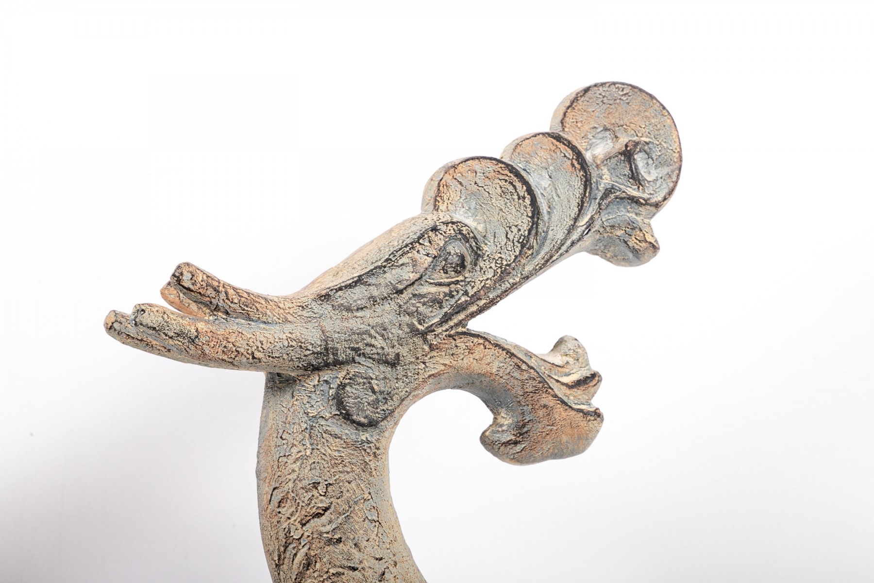 Han Dynasty | Replica Statue Of A Chinese Han Dynasty Dragon | MutualArt