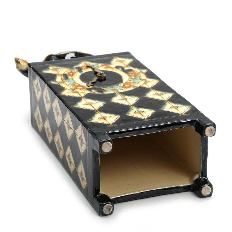 Jac Hansen | Ceramic mantel clock | MutualArt