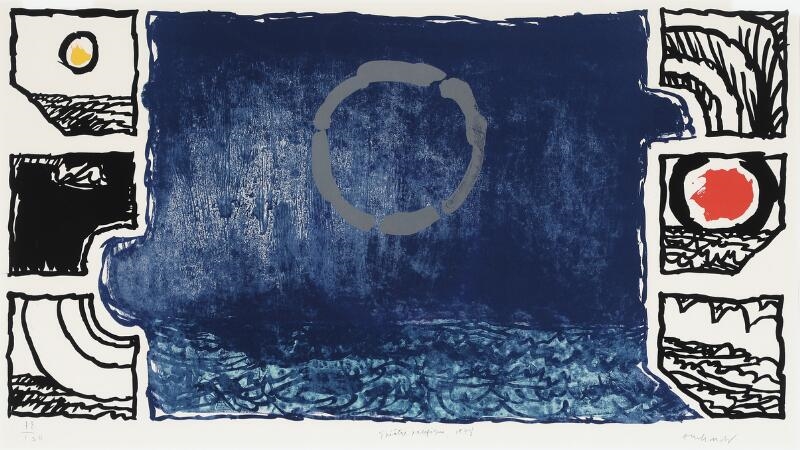 Pierre Alechinsky | Théâtre pacifique (1978) | MutualArt