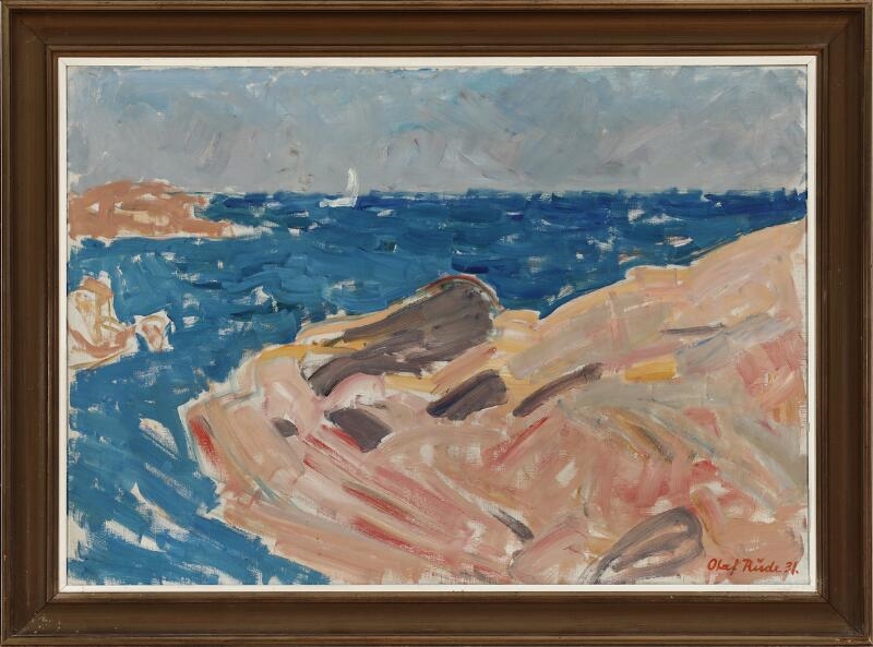 Olaf Rude | Coastal scenery | MutualArt