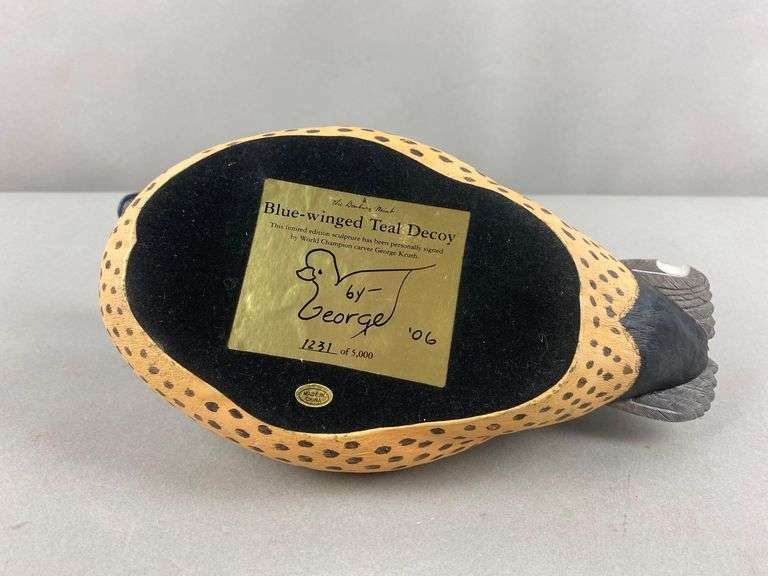 George Kruth | Danbury Mint George Kruth Limited Edition Blue-winged ...