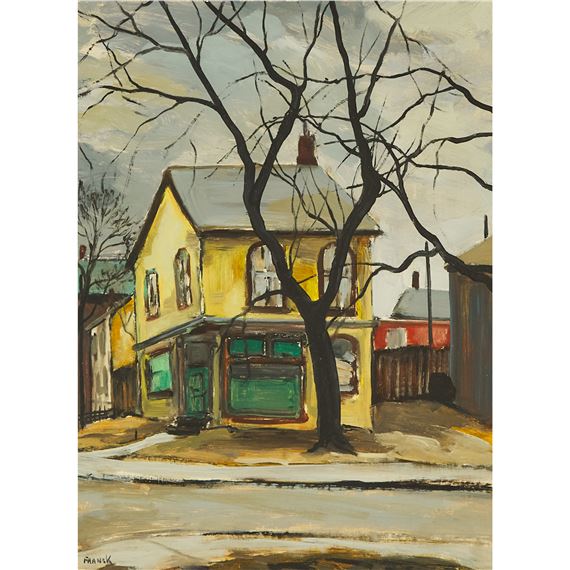 Albert Jacques Franck | EDWARD AND CENTRE STREETS | MutualArt