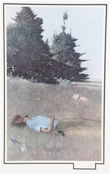 Andrew Wyeth | DISTANT THUNDER | MutualArt