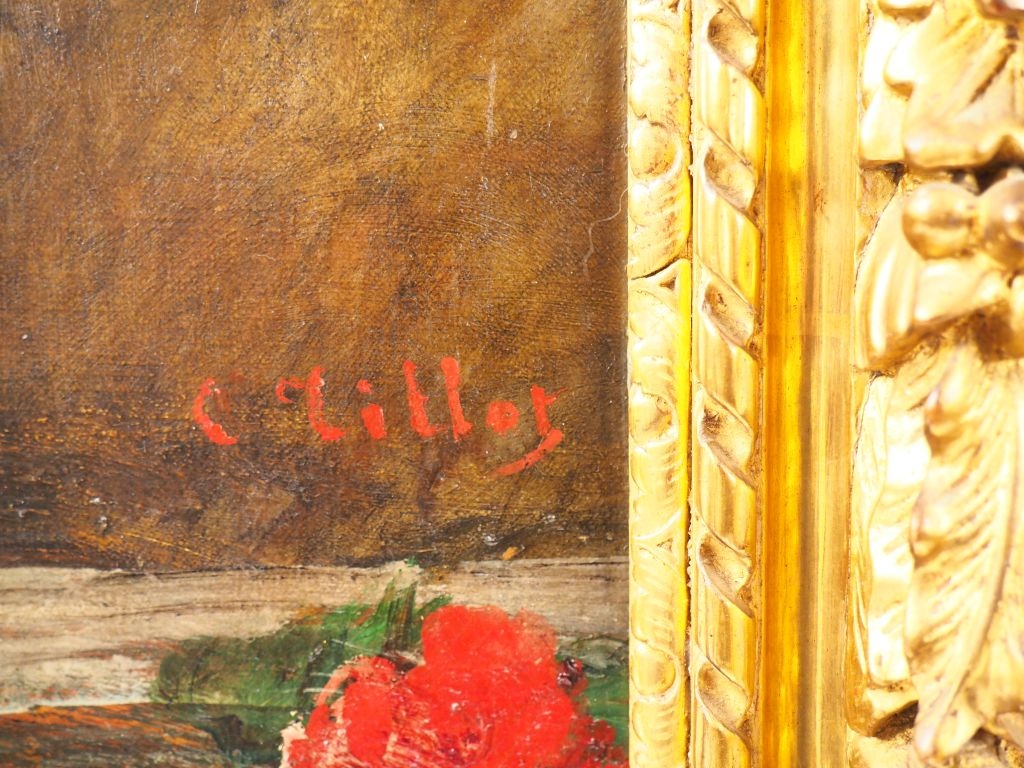 Charles Victor Tillot | Nature morte aux pivoines | MutualArt