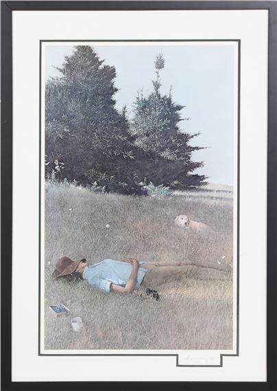 Andrew Wyeth | DISTANT THUNDER | MutualArt
