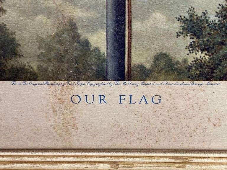 Fred Tripp | Fred Tripp Our Flag Art Print | MutualArt