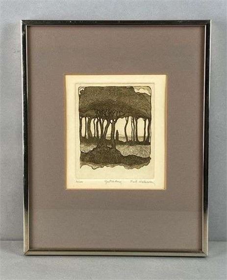 Susan Hunt-Wulkowicz | Susan Hunt Wulkowicz Yesterday Sepia Etching ...
