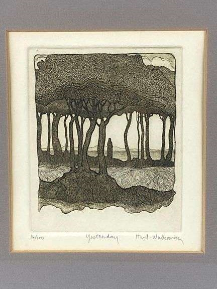 Susan Hunt-Wulkowicz | Susan Hunt Wulkowicz Yesterday Sepia Etching ...