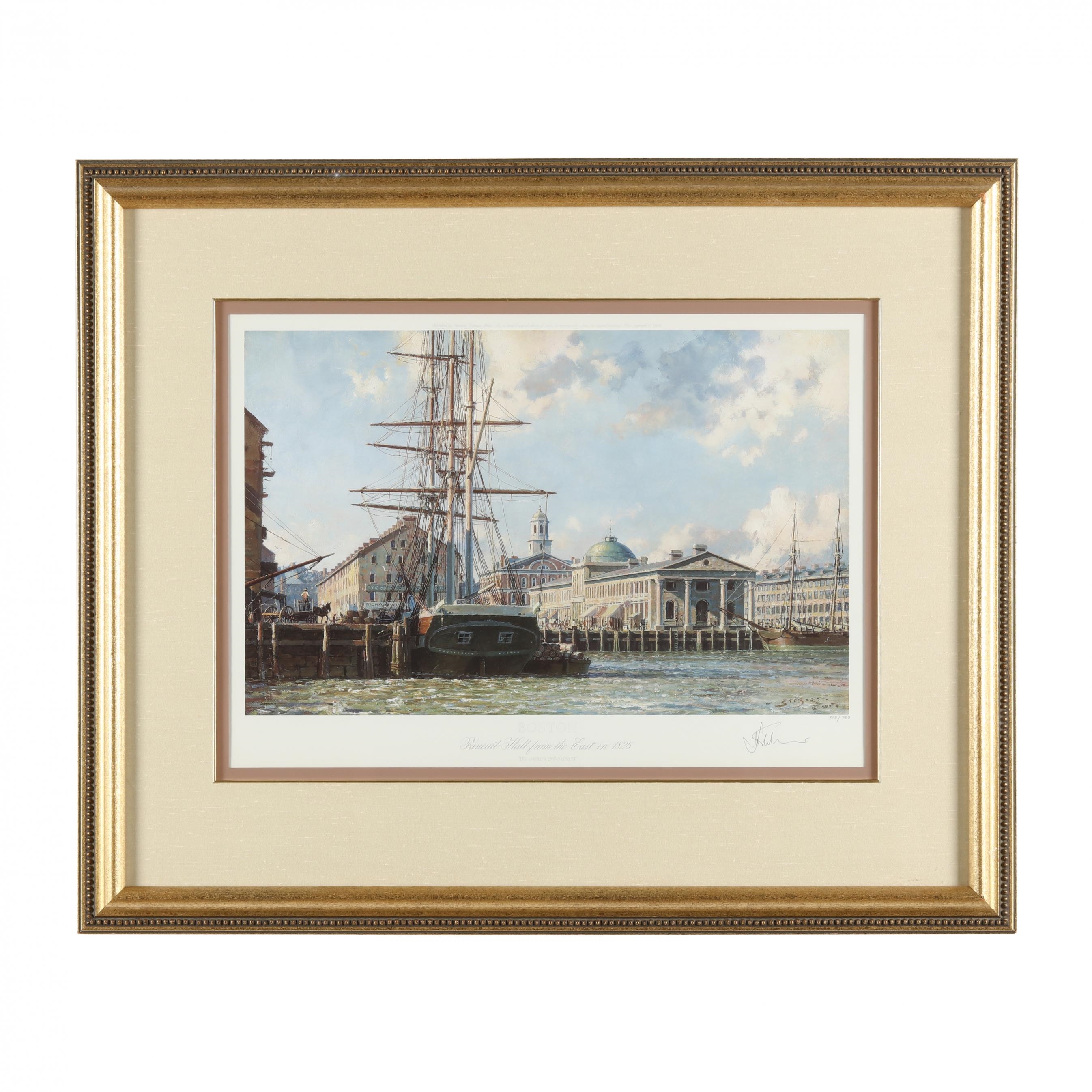 John Stobart | Two Nautical Prints - John Stobart and Robert Back (1922 ...