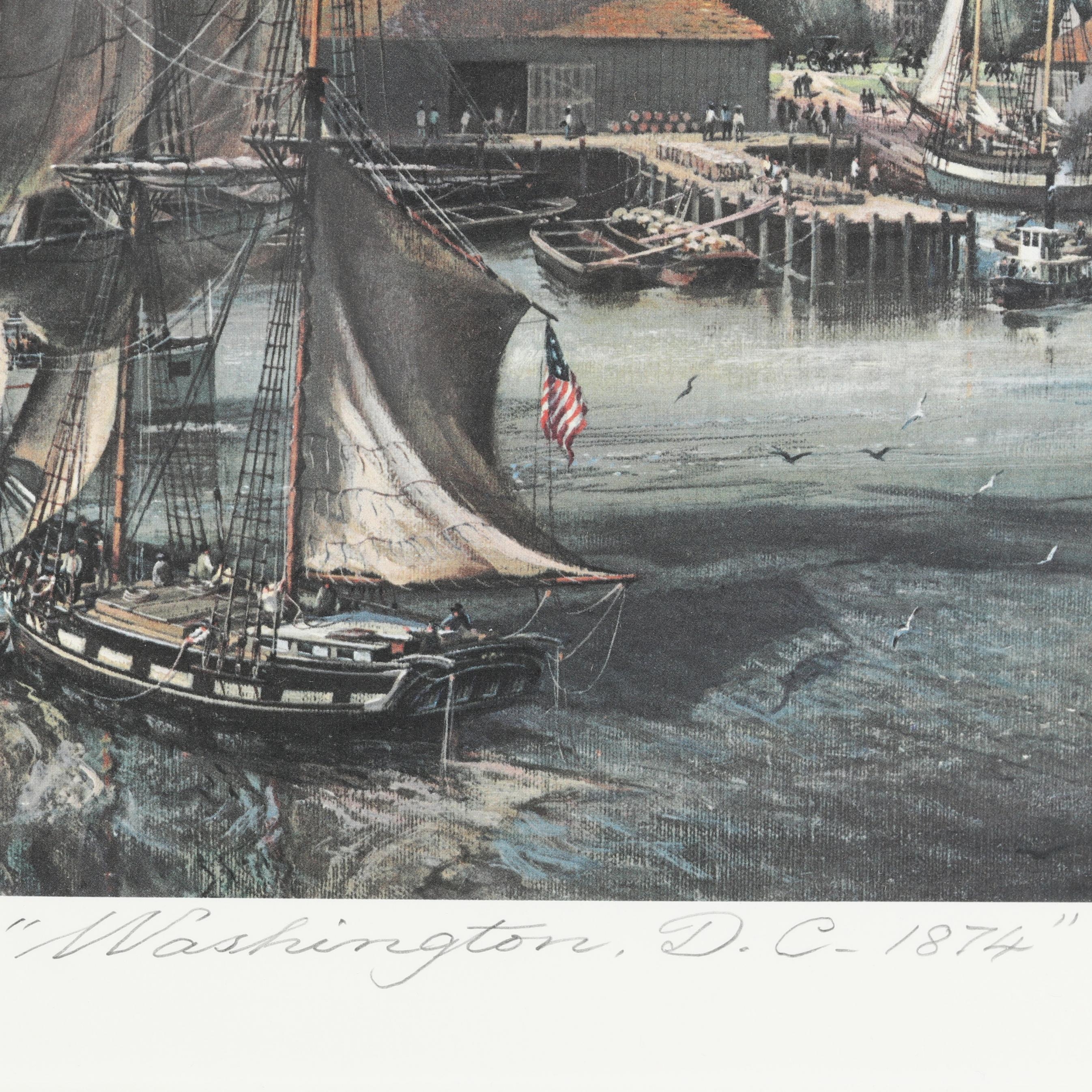 John Stobart | Two Nautical Prints - John Stobart and Robert Back (1922 ...