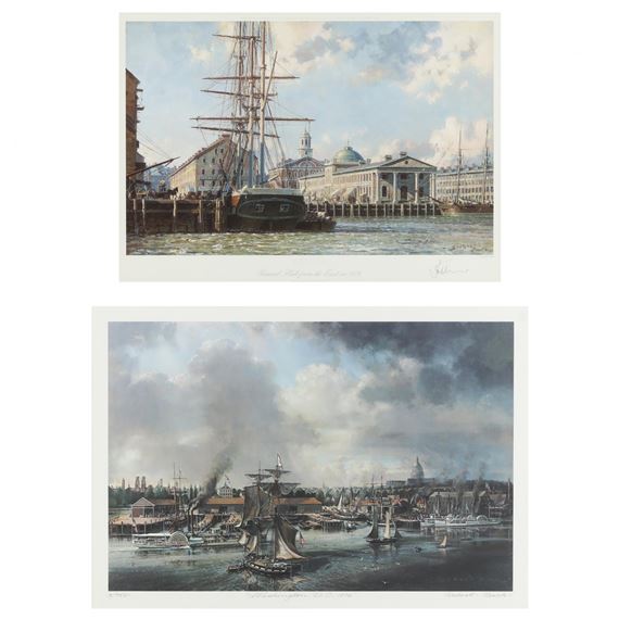 John Stobart | Two Nautical Prints - John Stobart and Robert Back (1922 ...