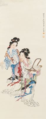 Wu Guangyu | Shuang Shu figure | MutualArt