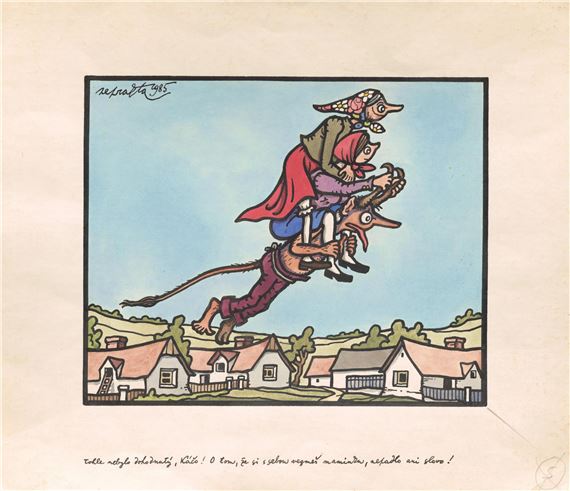 Jiří Winter Neprakta | ČERT A KÁČA (1985) | MutualArt