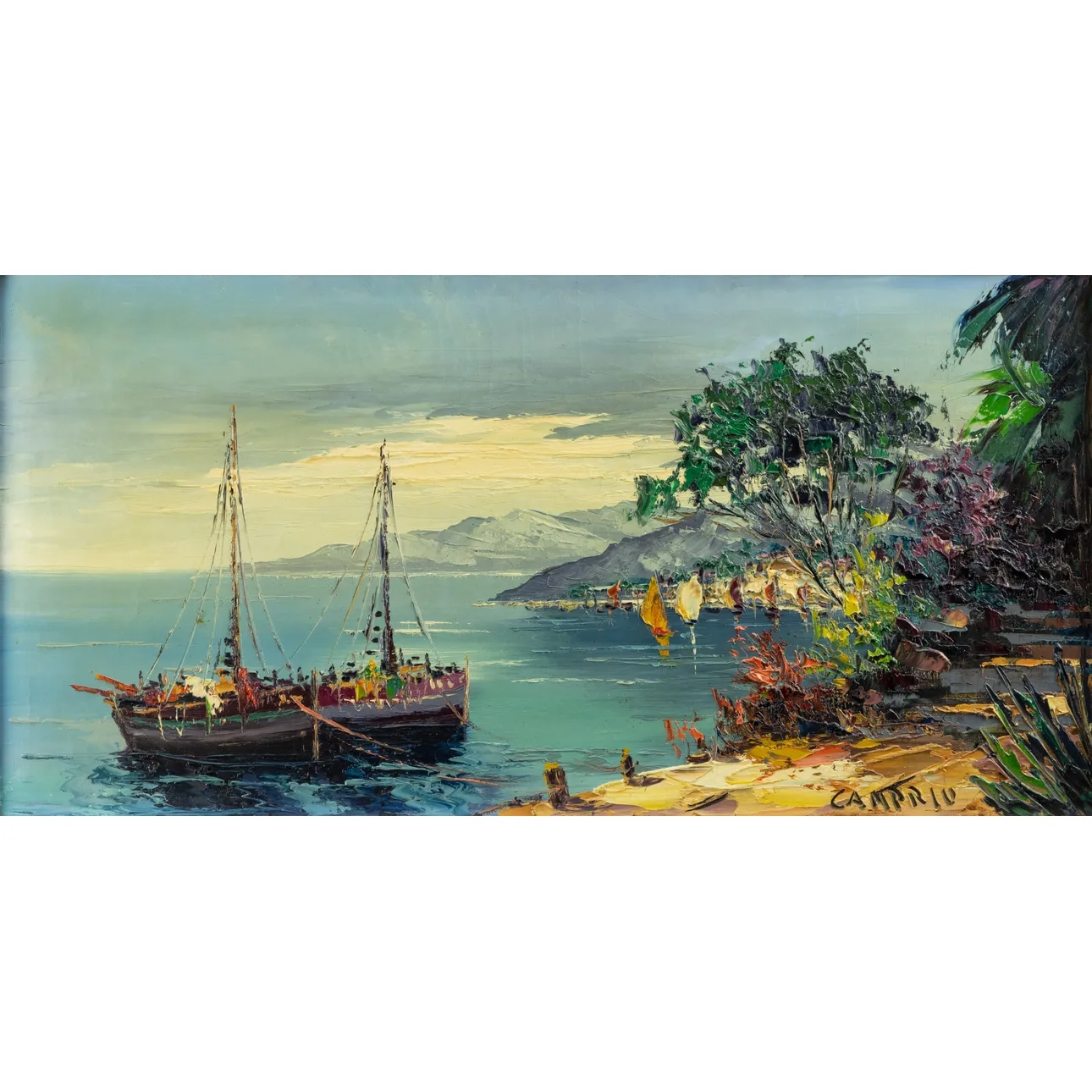 Jan Bévort | Mediterraans landschap | MutualArt