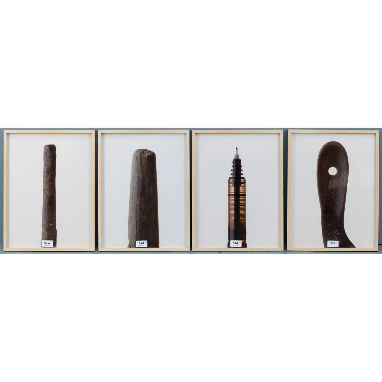 Jasper Wiedeman | Vier uitsnedes van gebruiksvoorwerpen (1999) | MutualArt