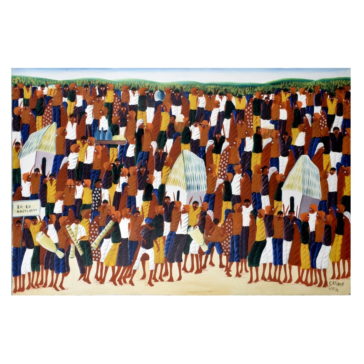Laurent Casimir | Villagers (1974) | MutualArt