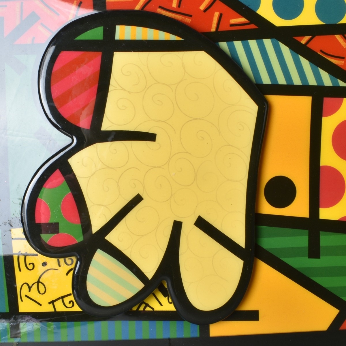Romero Britto | The Hug (1993) | MutualArt