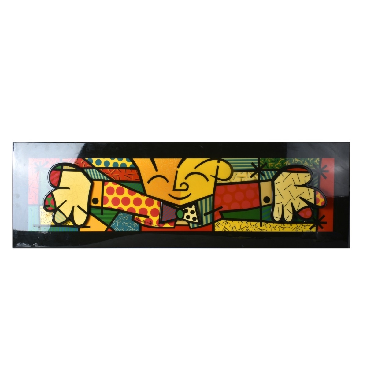 Romero Britto | The Hug (1993) | MutualArt