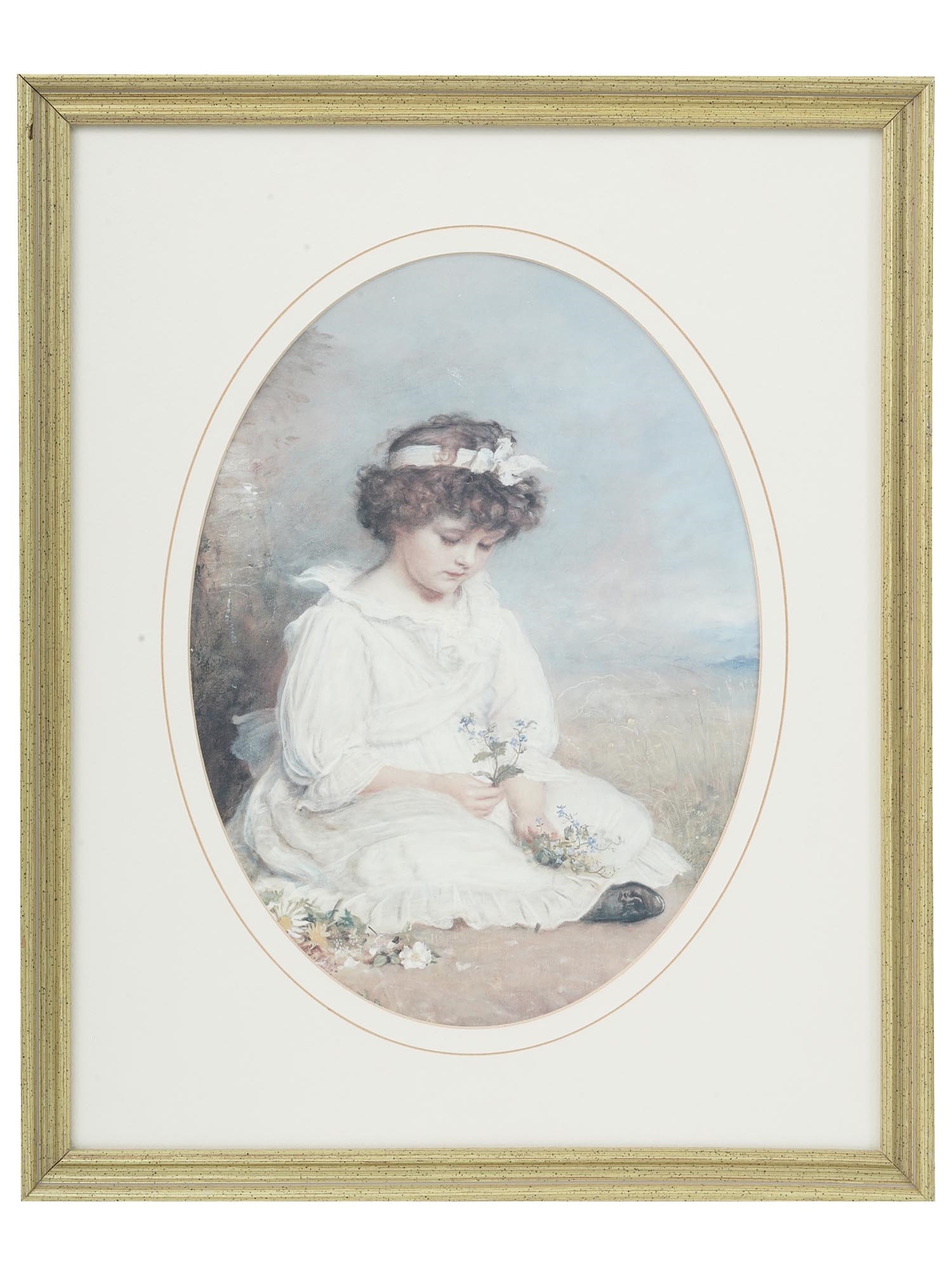 John Everett Millais | The Little Speedwells Darling Blue (Circa 20th ...