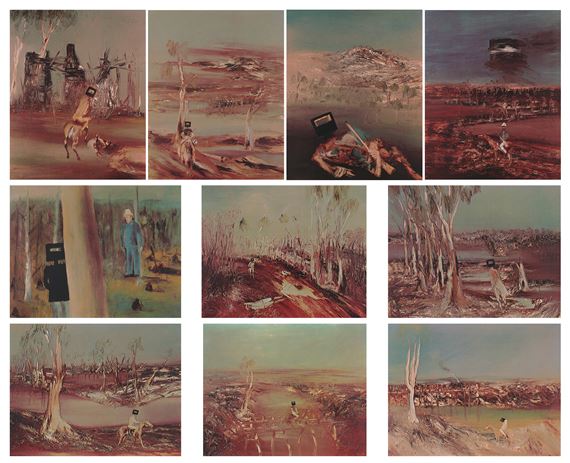 Sidney Nolan | Kelly III (1990) | MutualArt