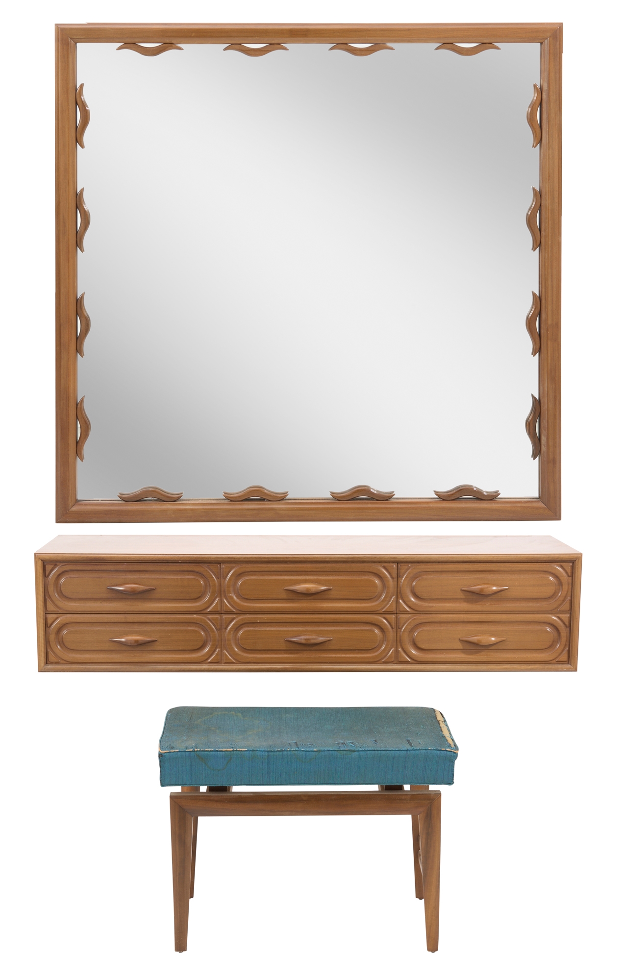 Jacob Rudowski | Walnut veneer (Circa 1960s) | MutualArt