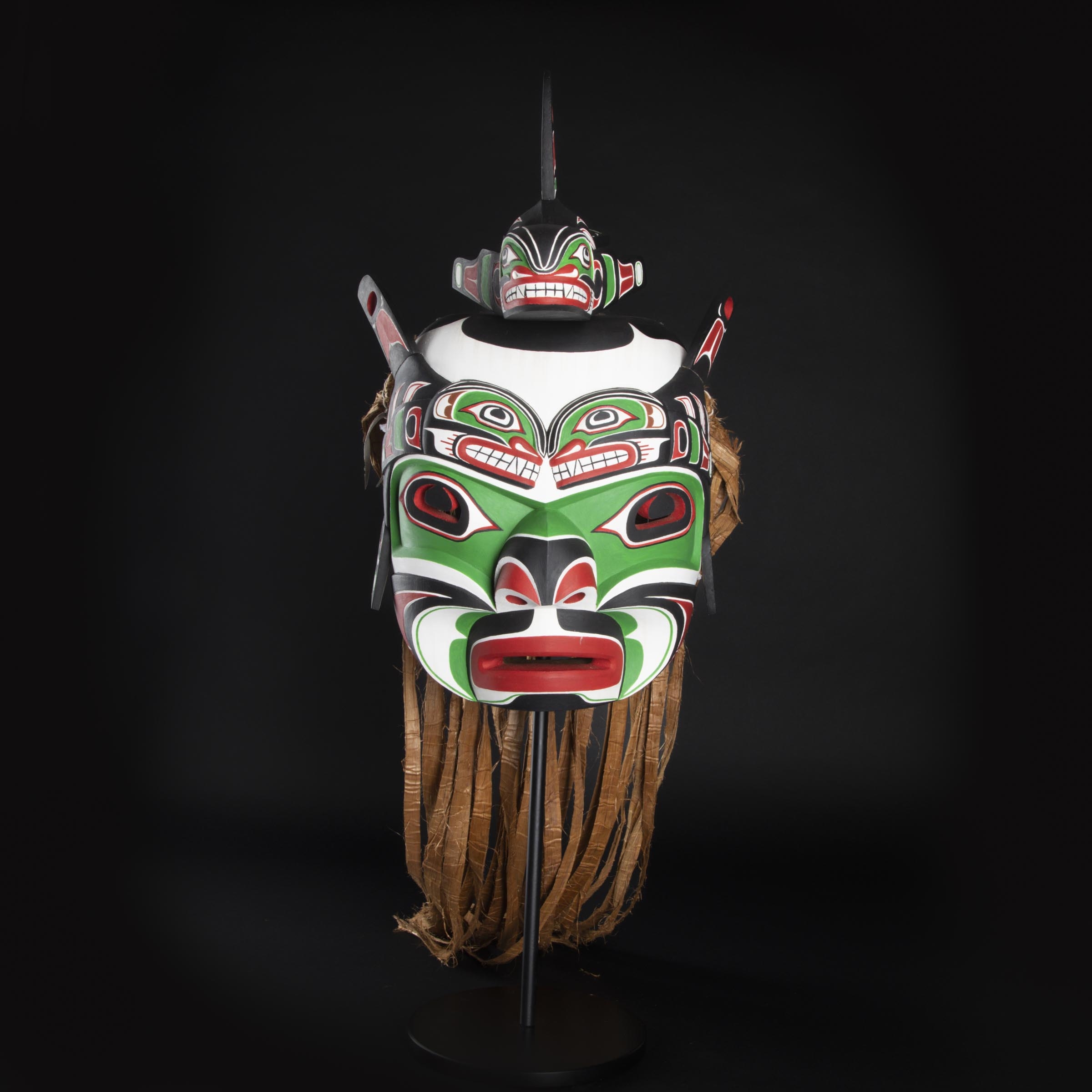 Gene Brabant | ARTICULATED KWAG-UILTH KILLER WHALE MASK | MutualArt