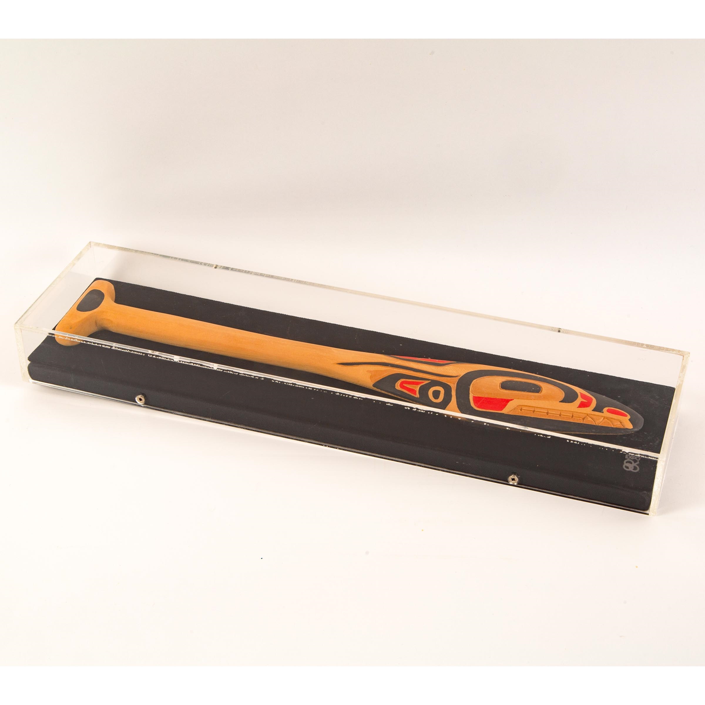 Earl M. Magnussen | REPLICA OF TRADITIONAL HAIDA PADDLE IN PRESENTATION ...