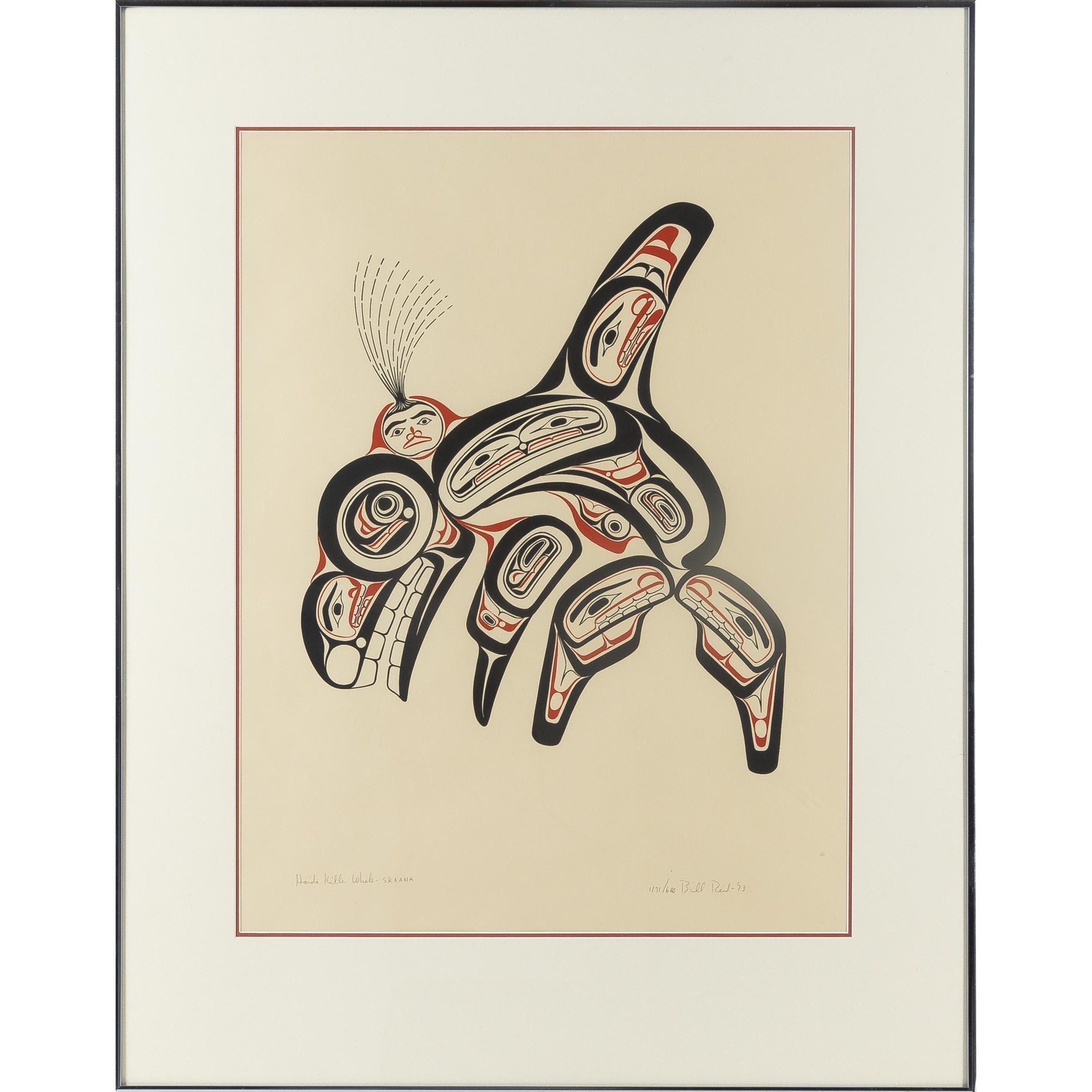 Bill Reid | HAIDA KILLER WHALE - SKAANA, 1973 (1973) | MutualArt