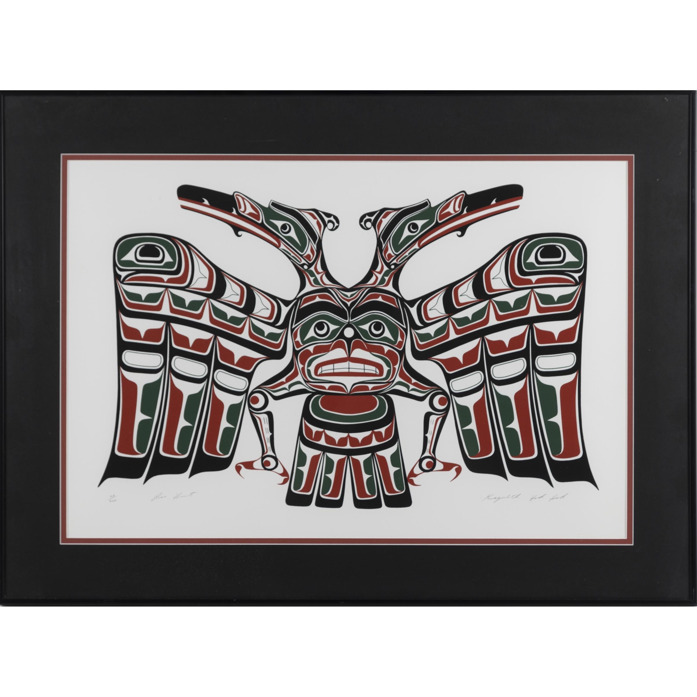 Tom Hunt | KWAGULTH SISUITL HUNTER AND KWAGULTH HOK HOK | MutualArt