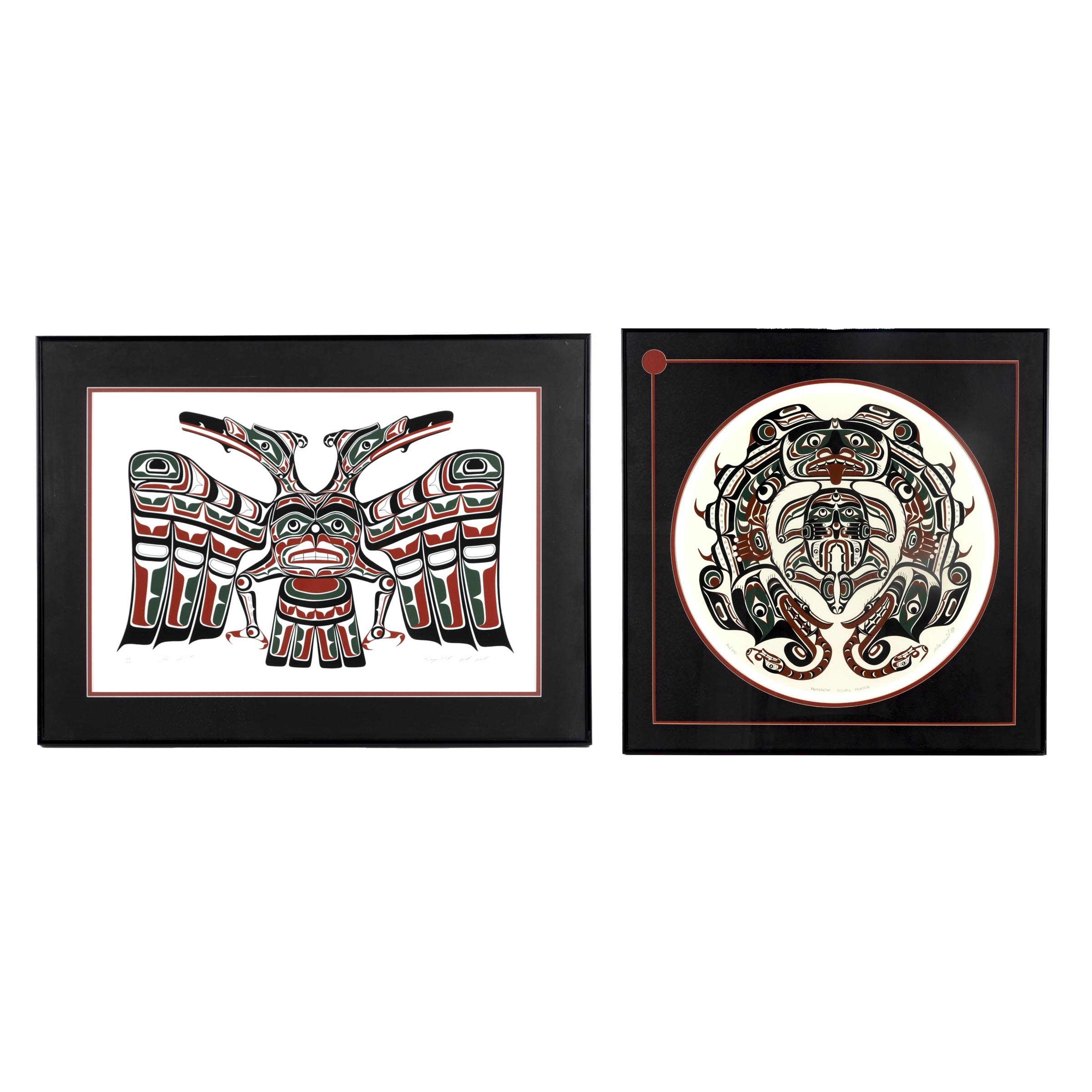 Tom Hunt | KWAGULTH SISUITL HUNTER AND KWAGULTH HOK HOK | MutualArt