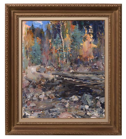 Nicolai Fechin | Bridge Rio Hondo | MutualArt