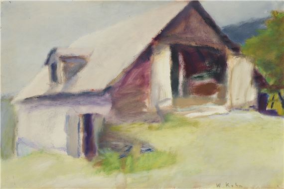 Wolf Kahn | Barn | MutualArt