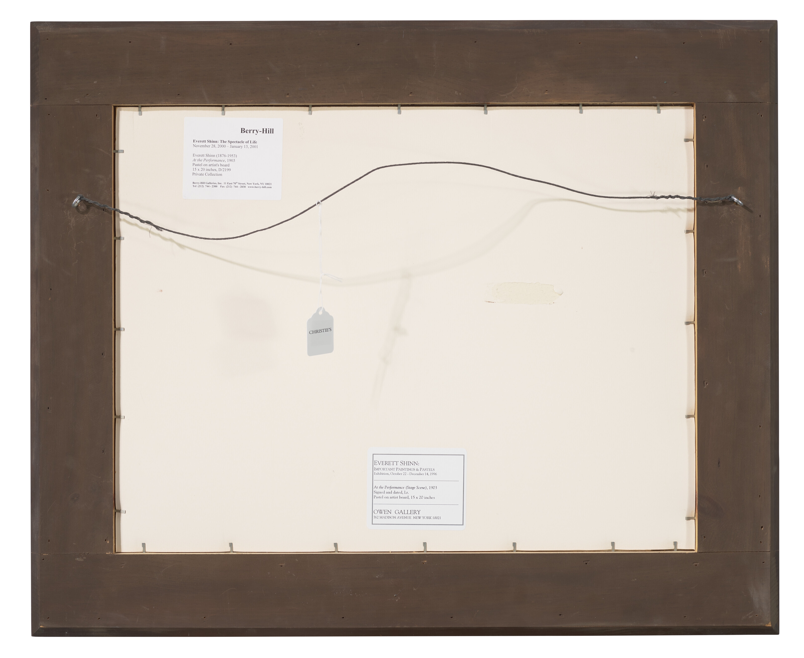 Everett Shinn | At the Performance (1903) | MutualArt