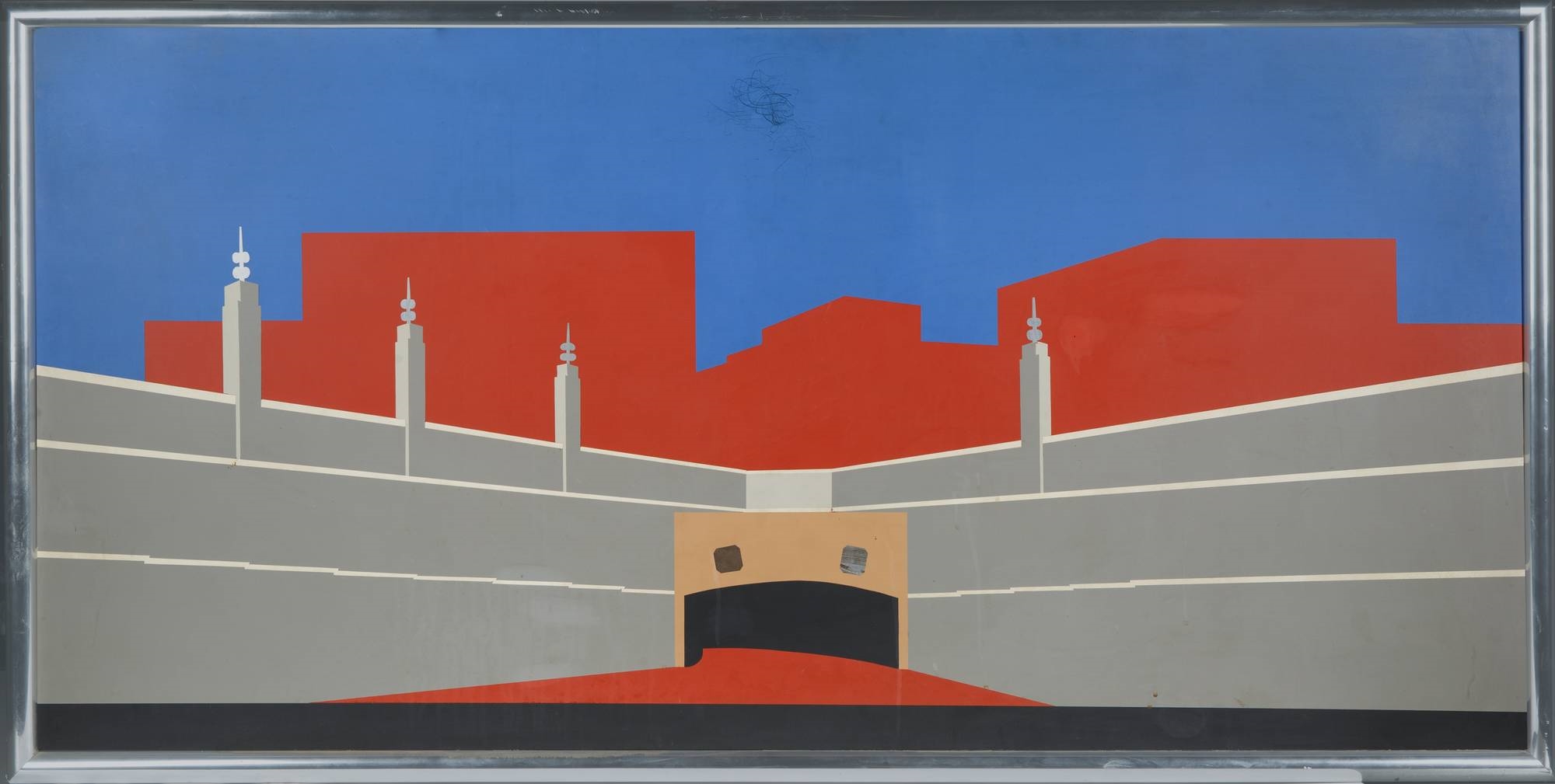 Robert Herrmann | Geometric Street | MutualArt