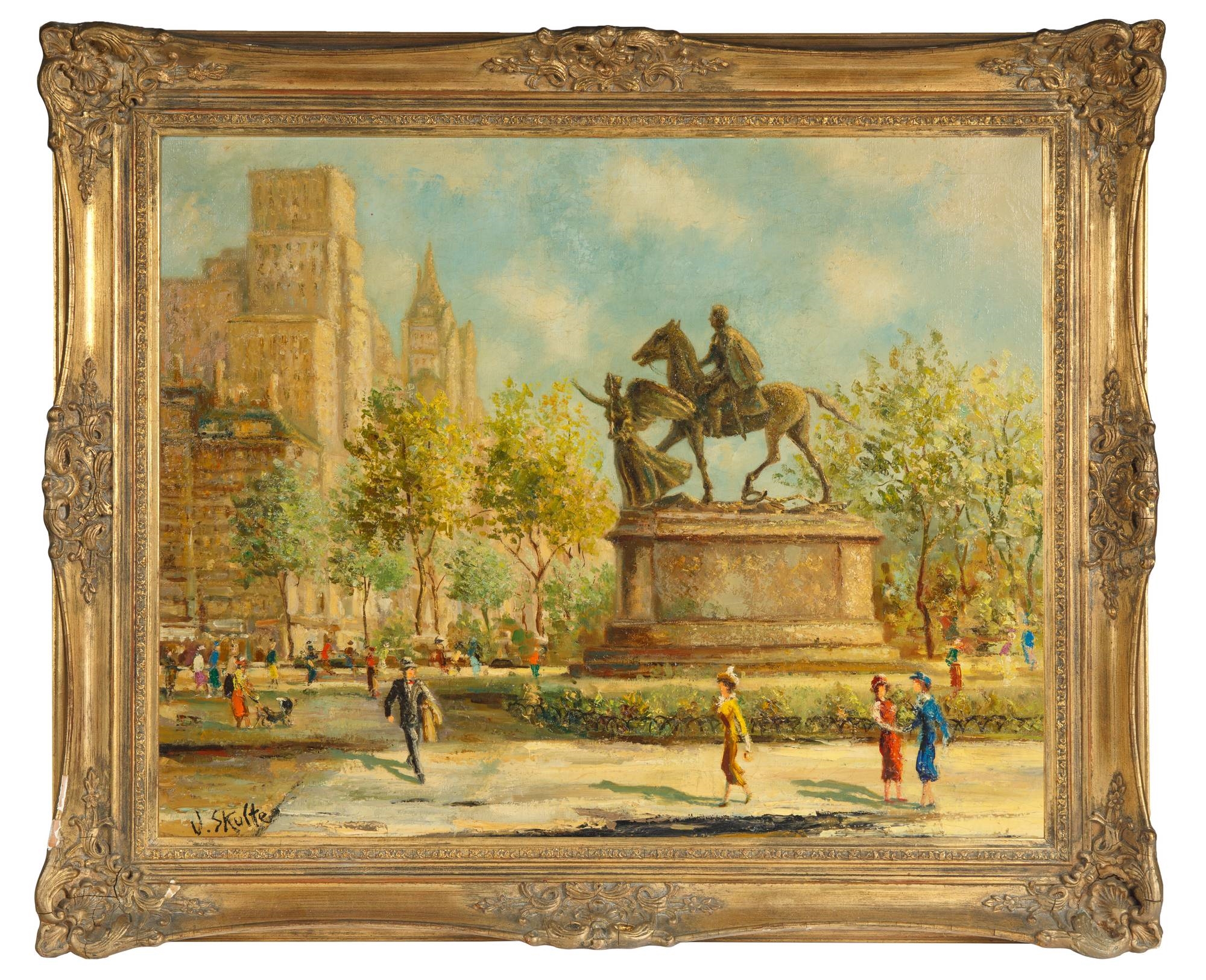 Voldemars Skulte | City Park | MutualArt