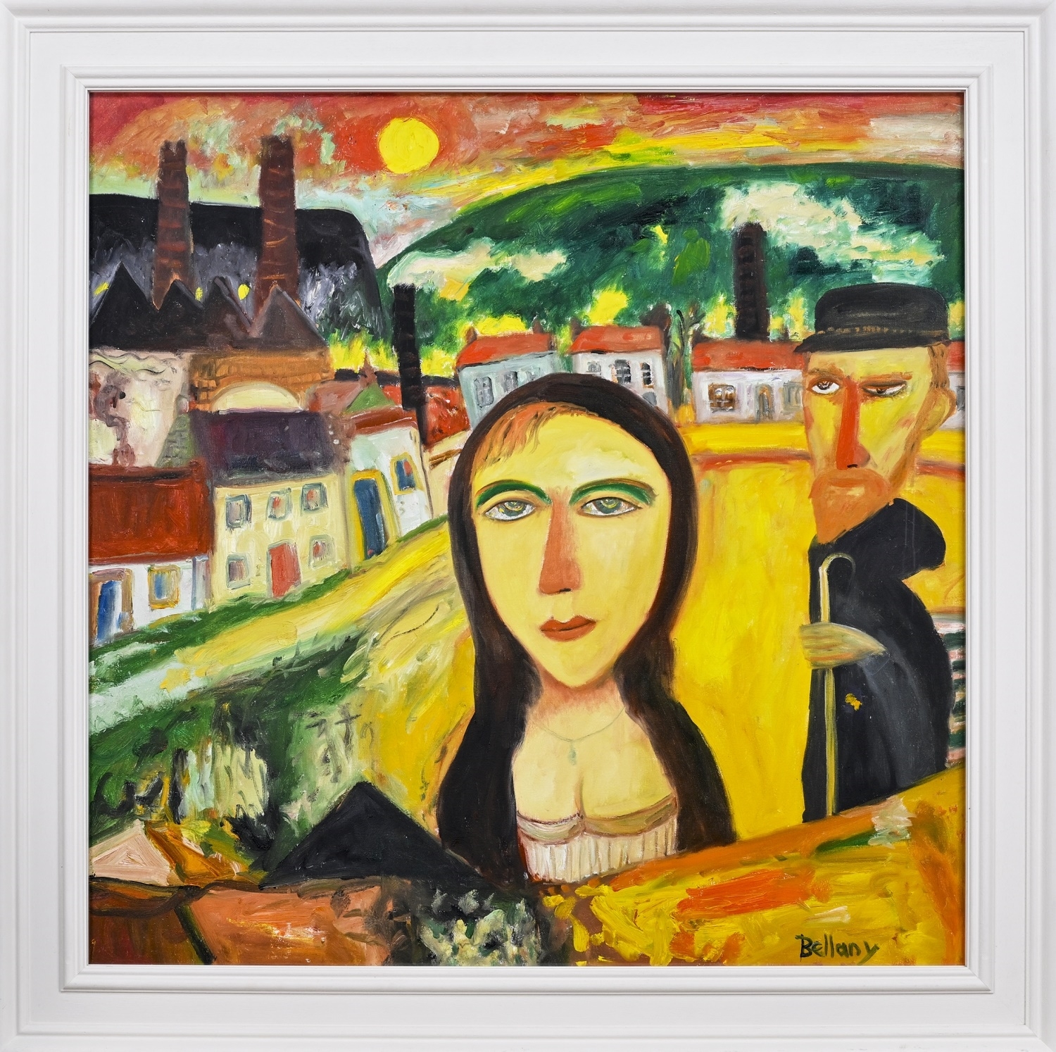 John Bellany | SELF PORTRAIT: THE ONLOOKER | MutualArt