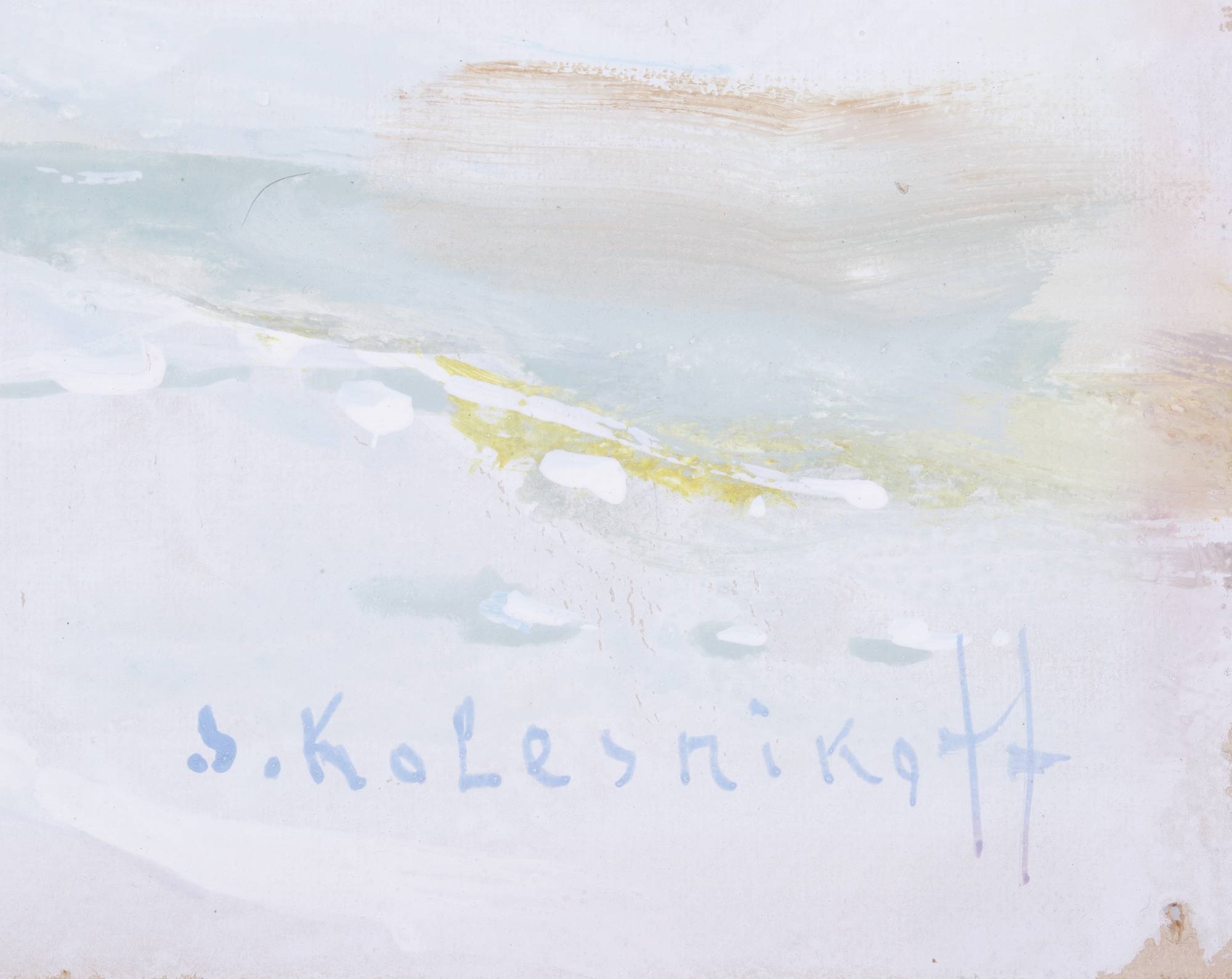 Stepan Fedorovich Kolesnikov | Winter Scene | MutualArt