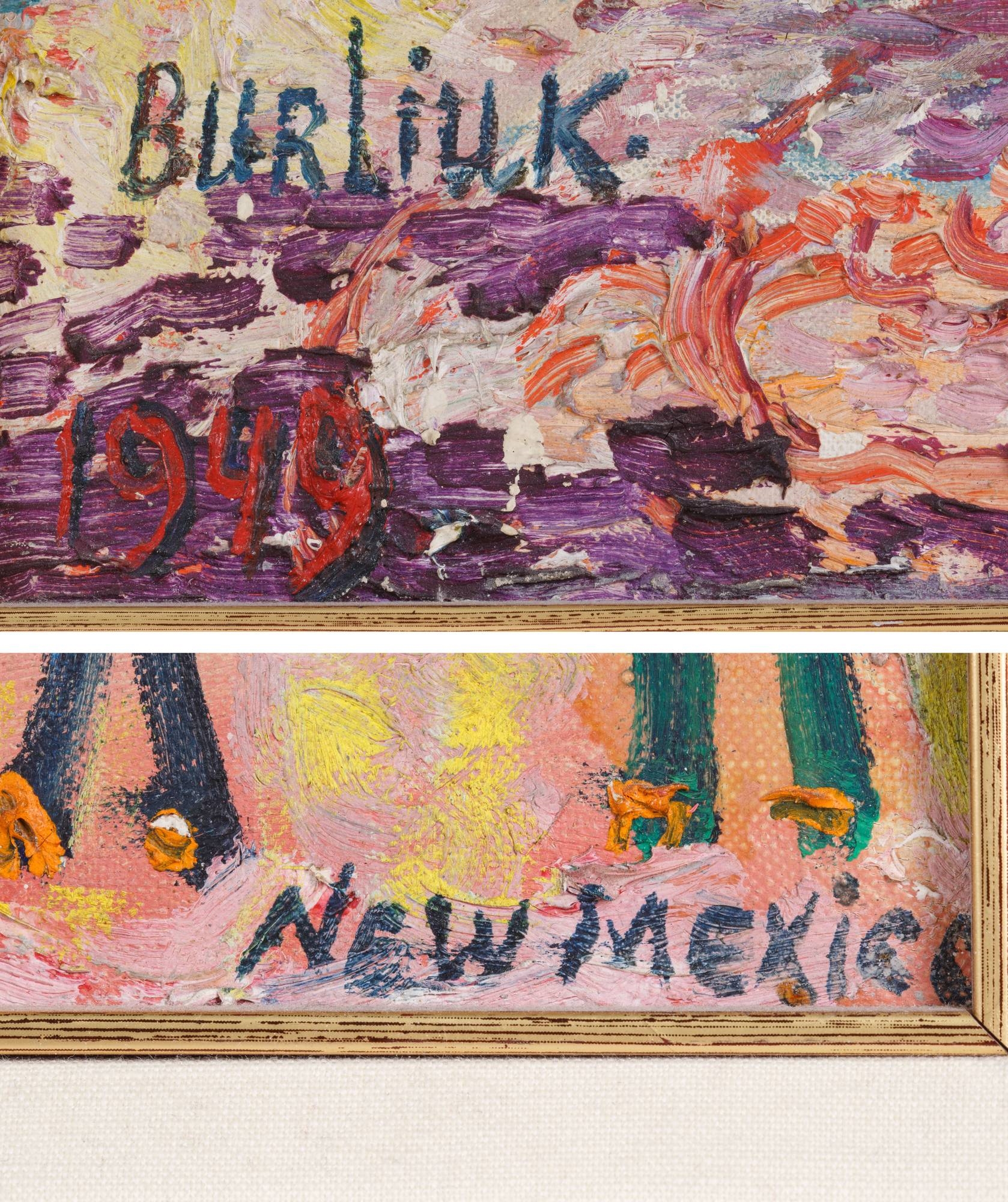 David Burliuk | New Mexico (1949) | MutualArt