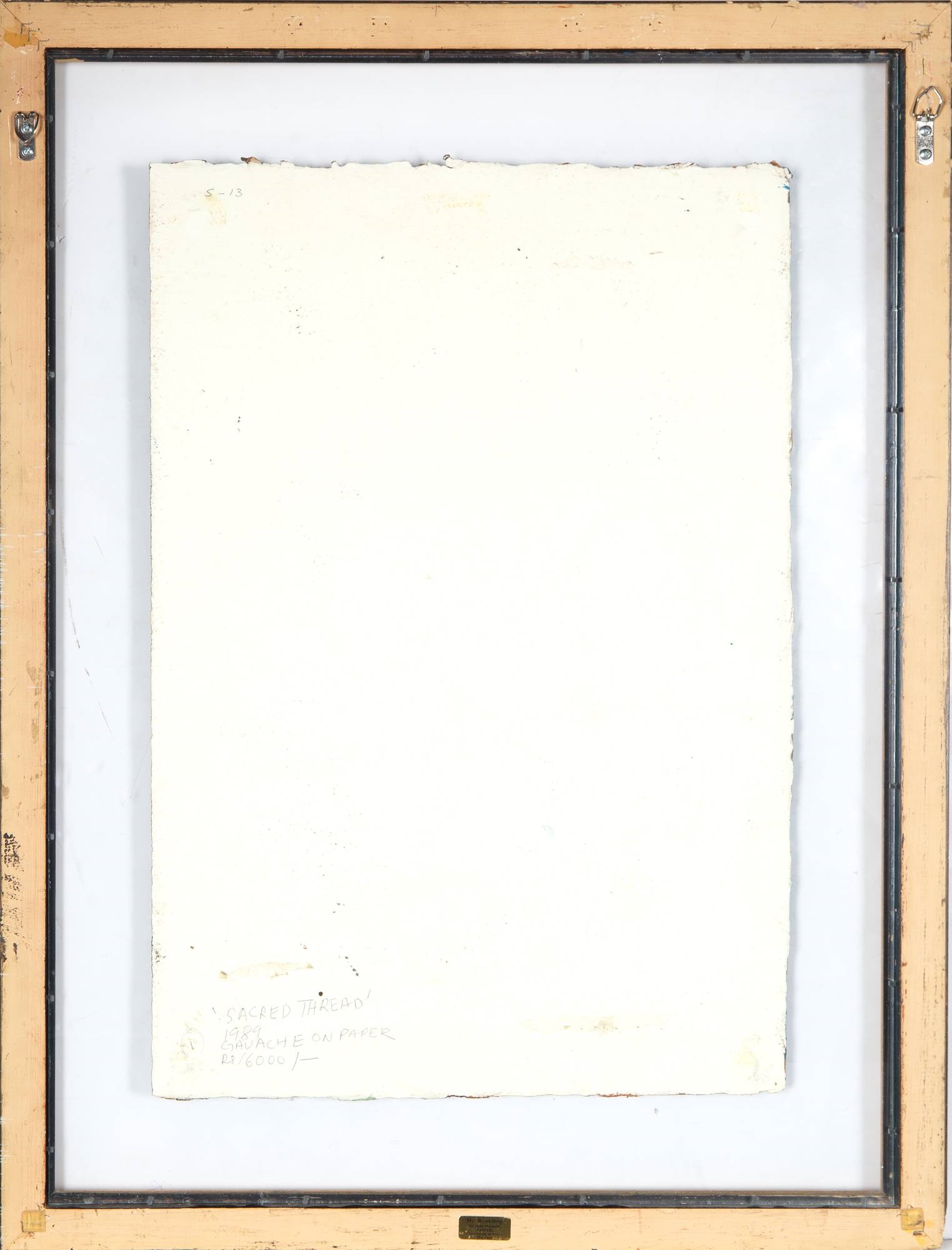 Gogi Saroj Pal | Sacred Thread (1989) | MutualArt