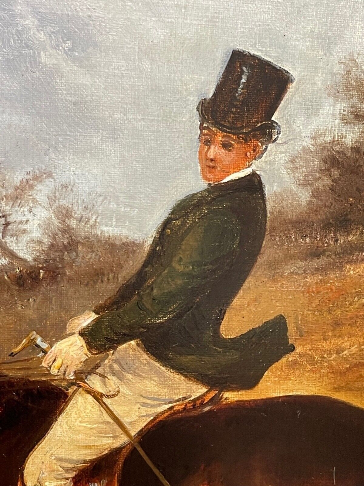 Thomas Smythe | HUNTING CHARGING SCENE OIL PAINTING | MutualArt