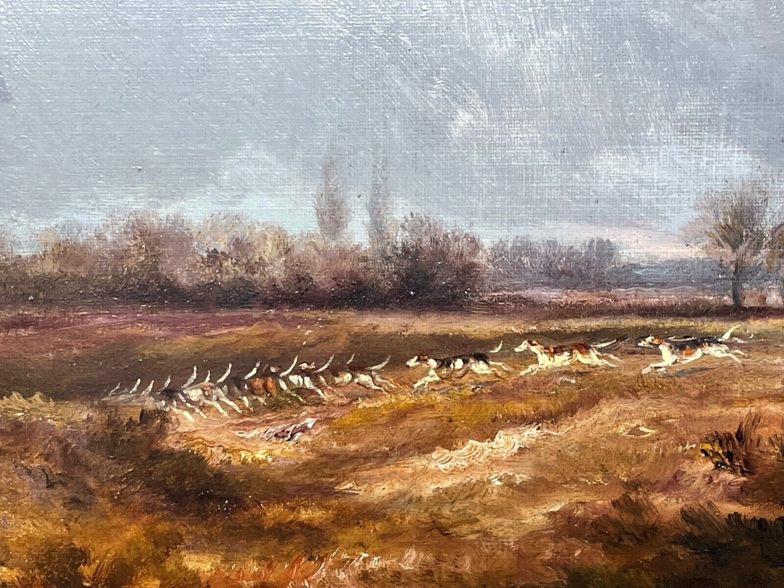 Thomas Smythe | HUNTING CHARGING SCENE OIL PAINTING | MutualArt