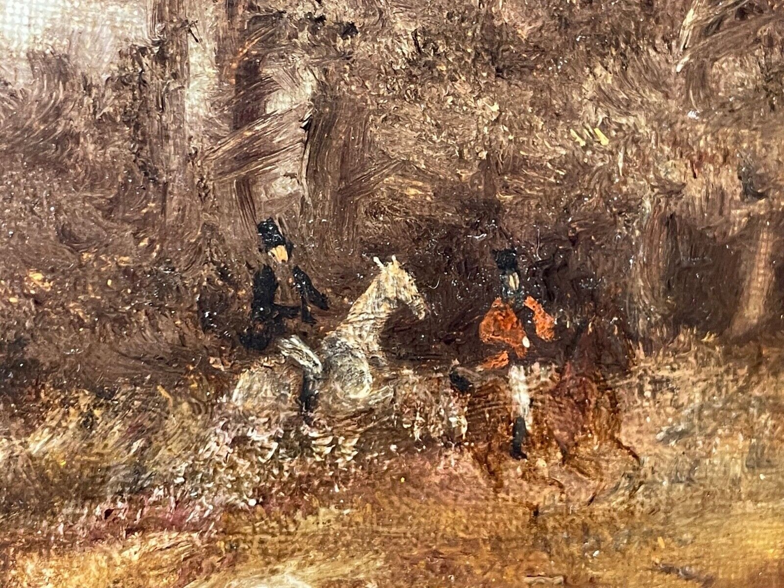 Thomas Smythe | HUNTING CHARGING SCENE OIL PAINTING | MutualArt