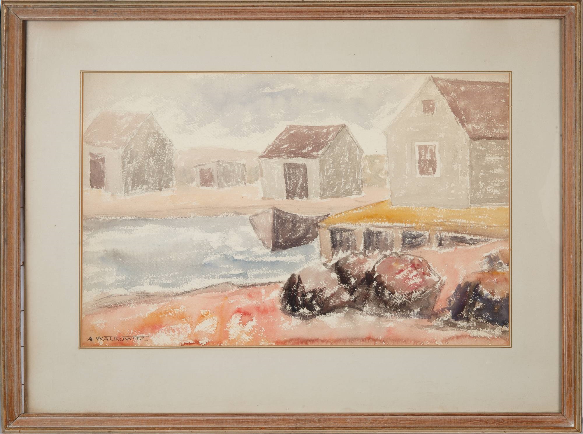Abraham Walkowitz | Rural Farmhouses | MutualArt