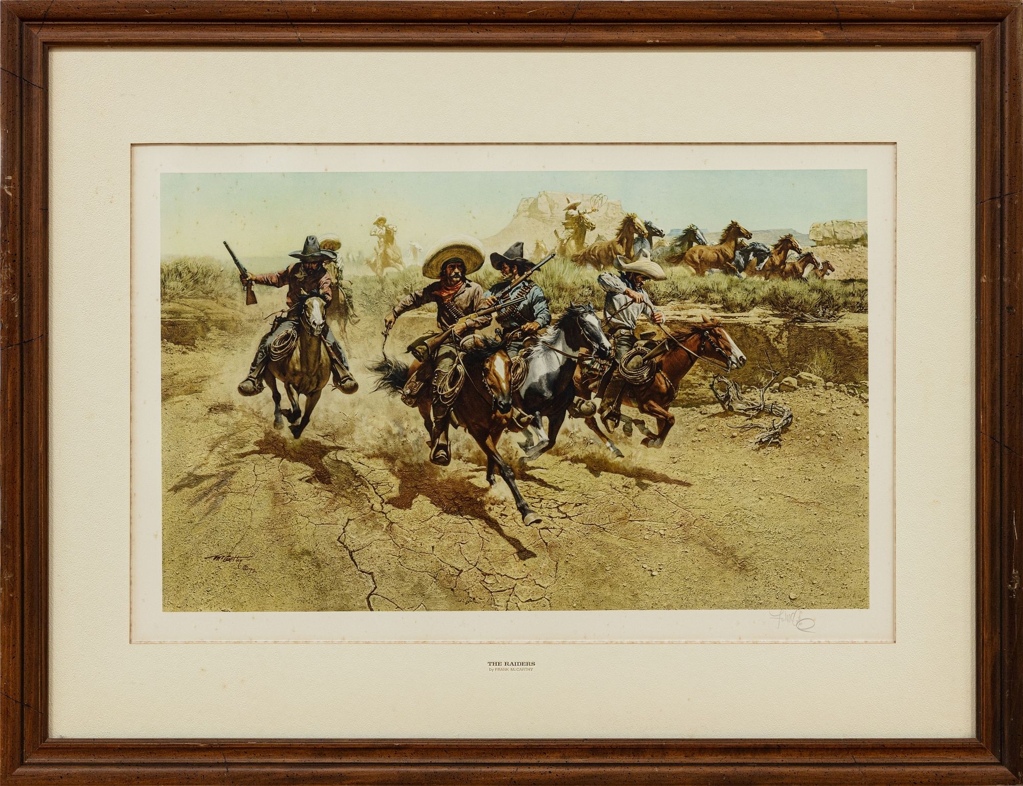 Frank McCarthy | The Raiders | MutualArt